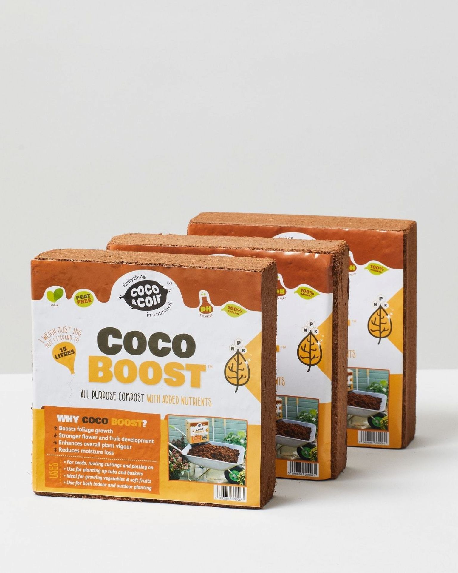 Peat Free Coco Coir Compost | Space Saving Soil | The Stem