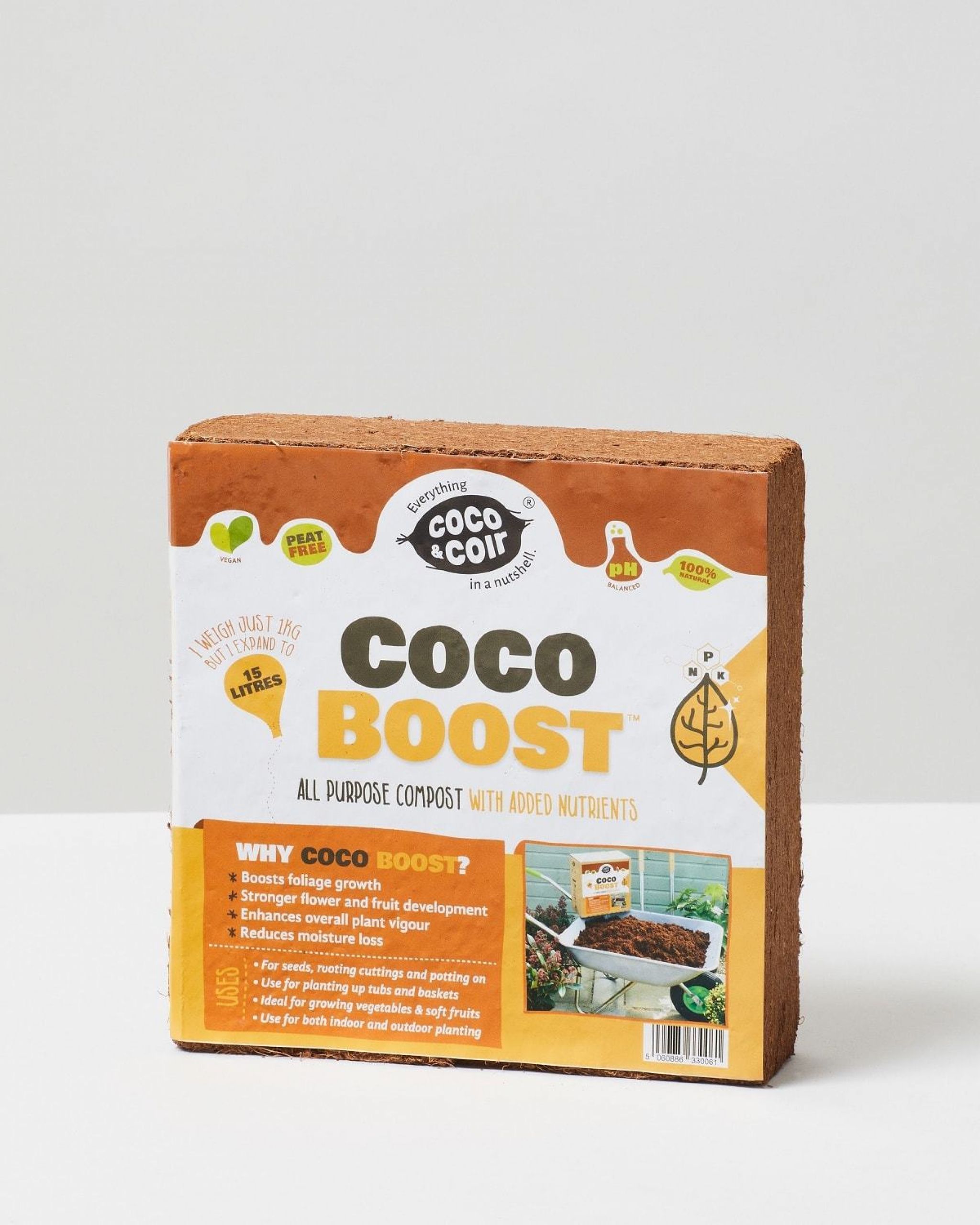 Peat Free Coco Coir Compost | Space Saving Soil | The Stem