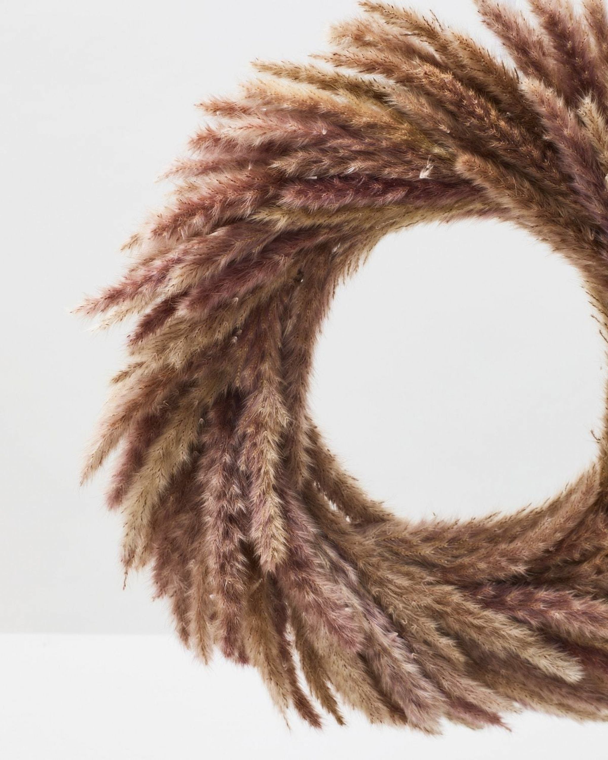 Pampas Wreath | Christmas Wreaths | The Stem