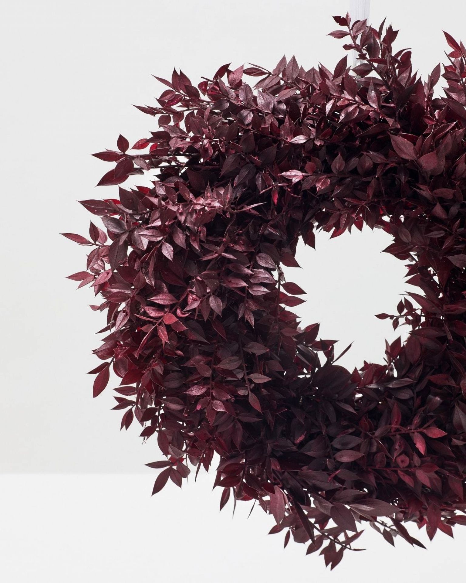 Red Ruscus Wreath | Dried Wreaths | The Stem