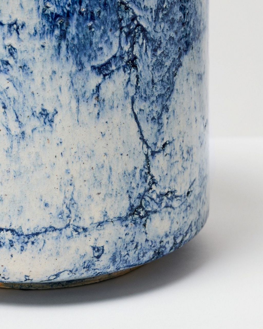 Blue Fractured Plant Pot | Indoor Plant Pots | The Stem