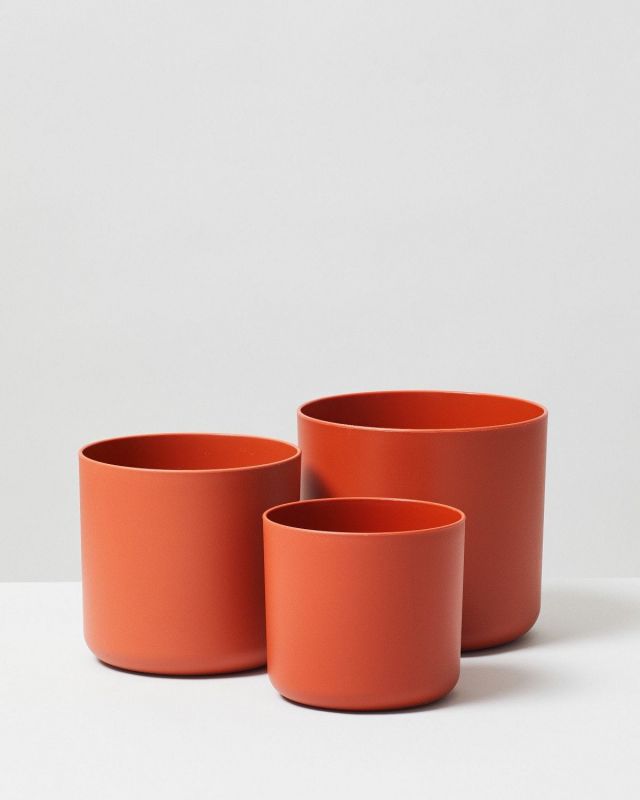 Elho Pink Plant Pot | Made From Recycled Plastics | The Stem