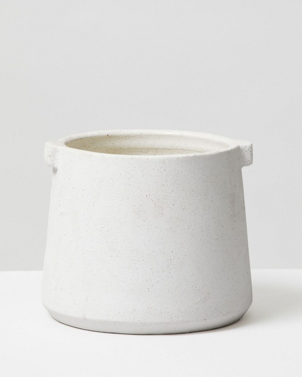 White Handle Pot | Indoor Plant Pots | The Stem