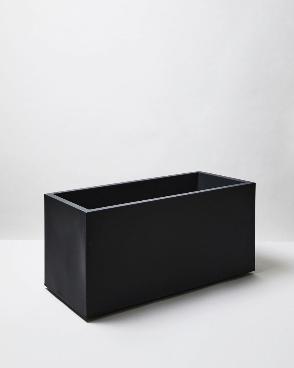 Black Rectangle Planter | The Stem
