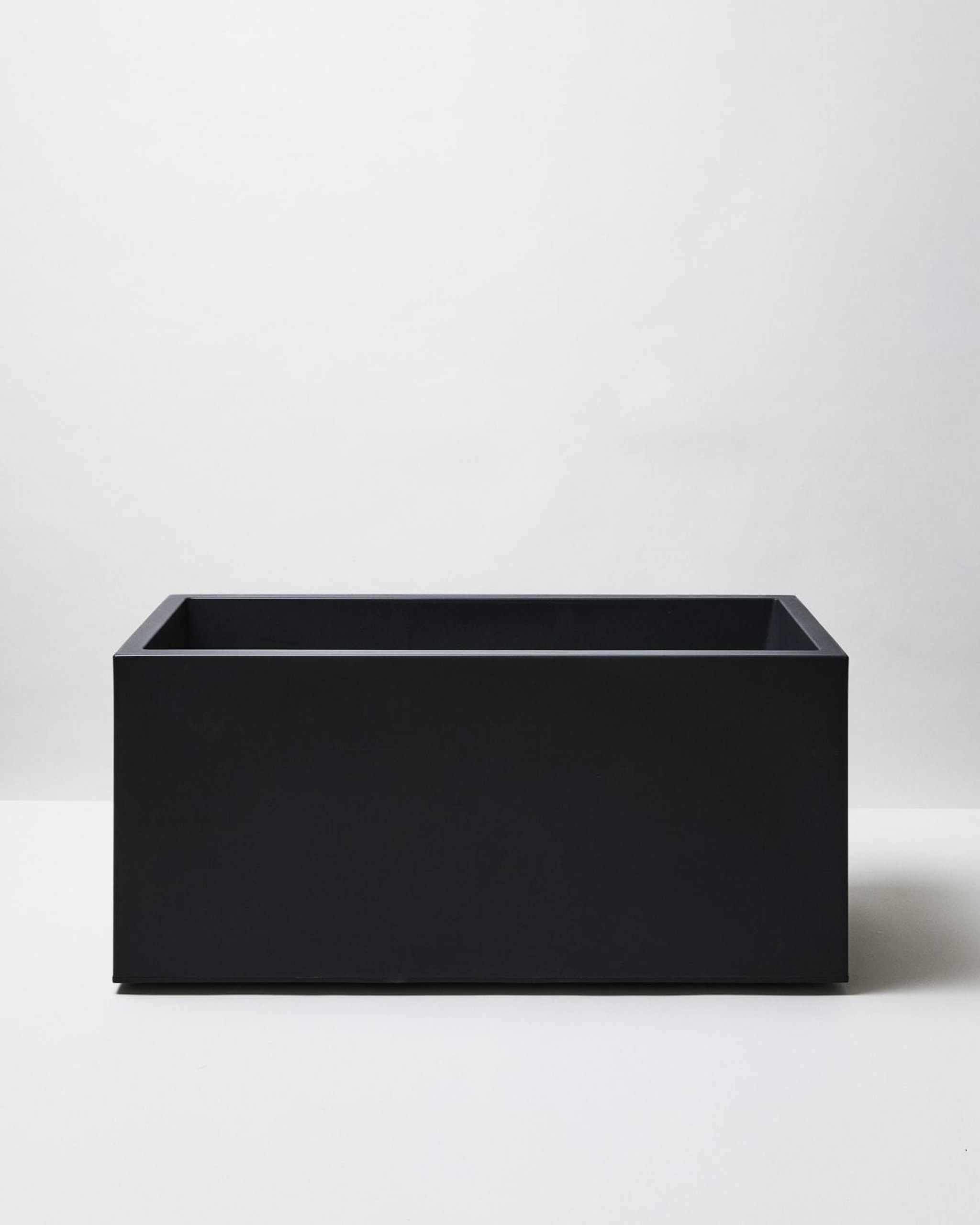 Black Rectangle Planter | The Stem