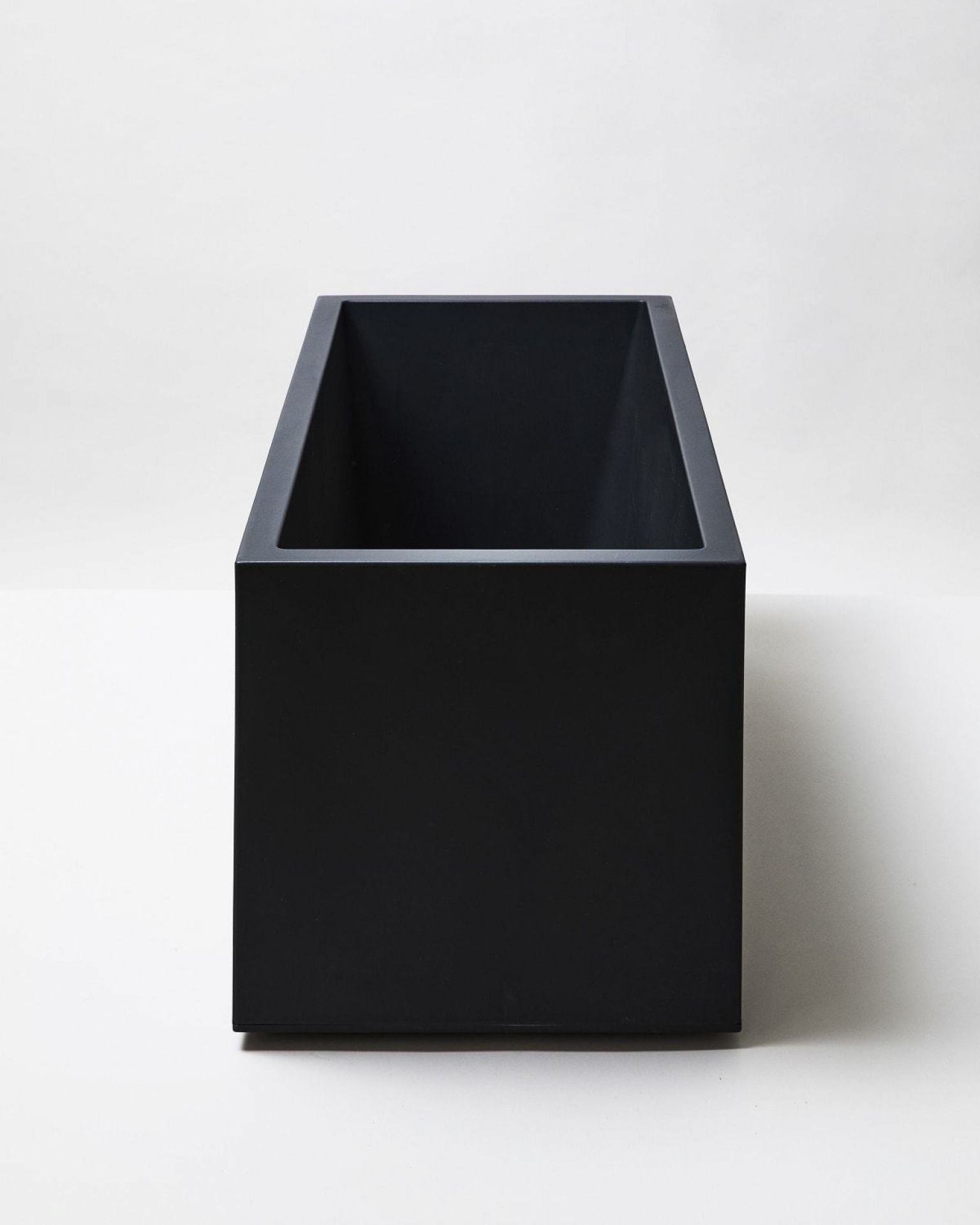 Black Rectangle Planter | The Stem